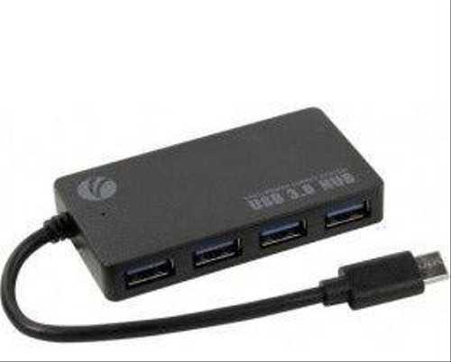 Vcom DH302C Кабель-адаптер USB3.1 Type-CM - 4*USB3