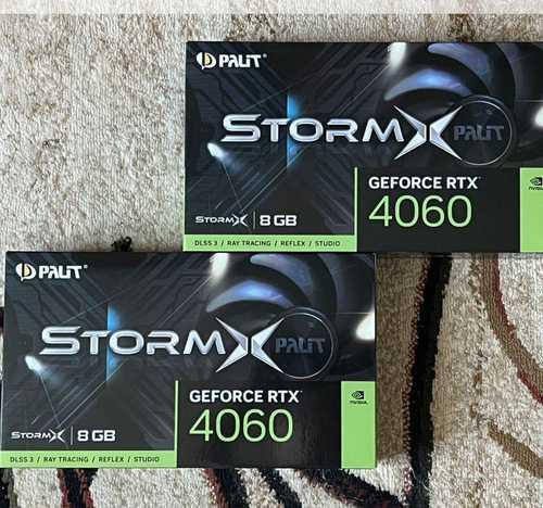 Видеокарта RTX 4060 Palit StormX 8Gb