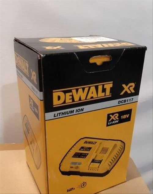 Зарядное устройство DeWalt DCB117-QW XR flexvolt