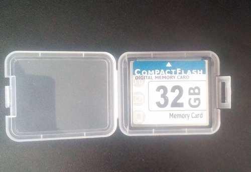 Карта Compact flash 32gb