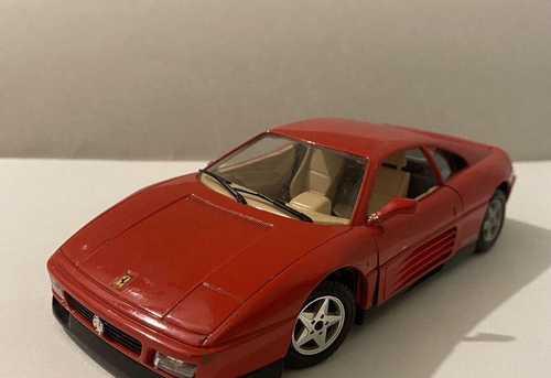 Модель Ferrari 348tb 1/24 Bburago Made in Italy