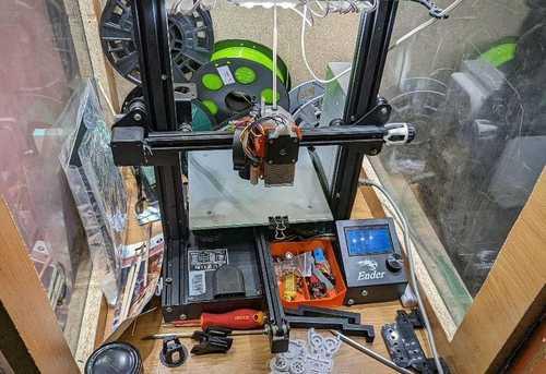 3d принтер creality ender 3