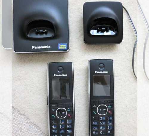Радиотелефон с 2-мя трубками Panasonic KX-TG8551RU