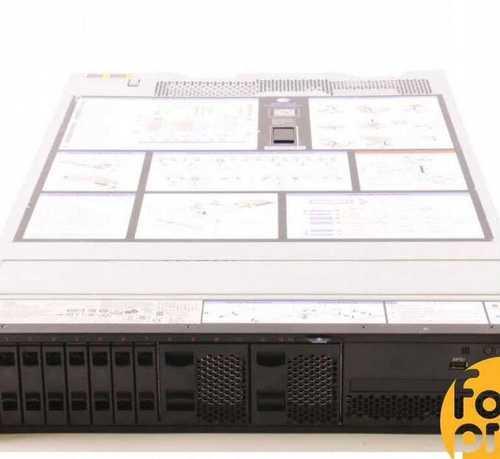 Сервер IBM X3650 M5 8SFF 2xE5-2660v3 112GB, M5210