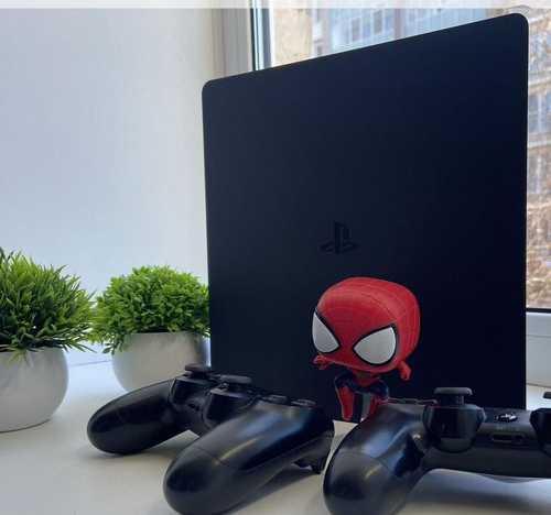 Sony playstation 4 slim 1tb 2 геймпада