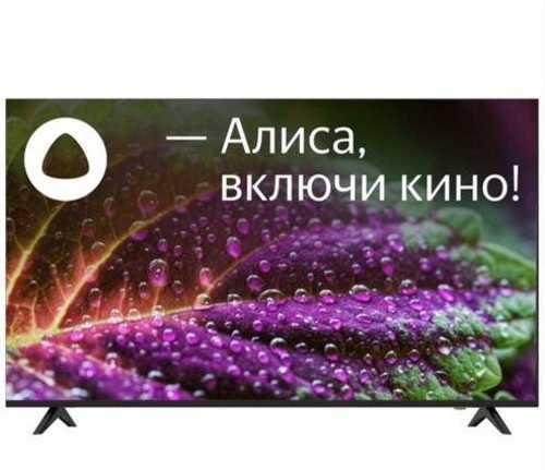 Телевизор Hi VHiX-55u169msy. Яндекс тв. Новый