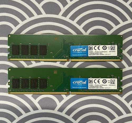 Оперативная память DDR4 16gb (2x8Gb)