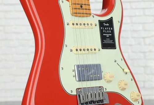 Fender Player Plus Stratocaster HSS MN Fiesta Red