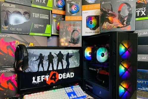 Игровой Ryzen 5 3600 + GTX 1660 Super