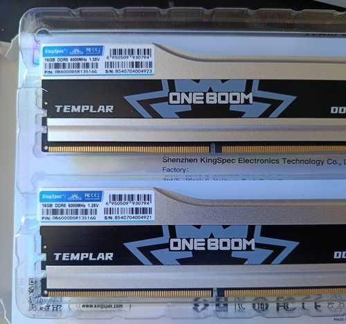 Kingspec ddr5 6000mhz 2x16 gb