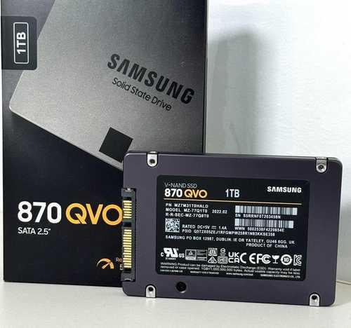 SSD samsung 870 QVO 1TB (Crystaldiskinfo)