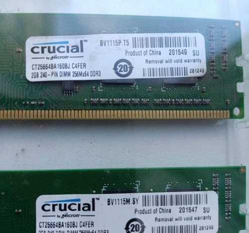 Оперативная память ddr3 4 gb 1600