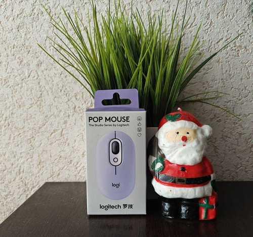 Мышка Logitech Pop mouse фиолетовая