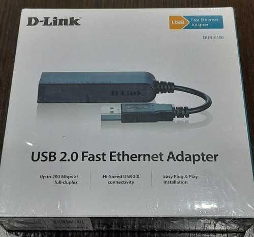 D-link USB 2.0 Fast Ethernet Adapter