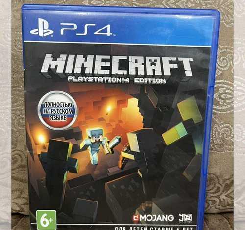 Игра для playstation ps4, minecraft