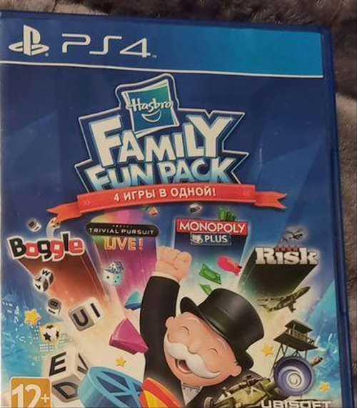 Family Fun Pack ps4, monopoly, монополия,пс4