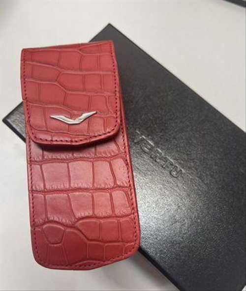 Vertu Constellation Red Alligator Чехол