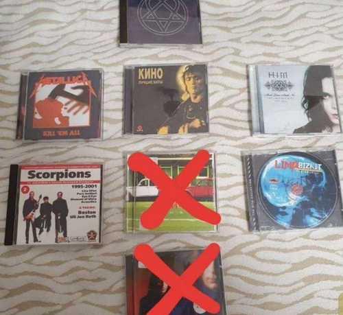 CD Кино, HIM, scorpions, metallika, LIM BIZ