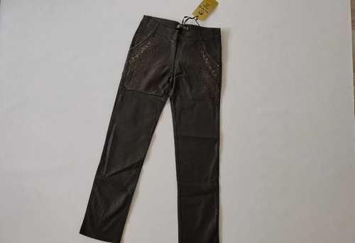 Брюки для девочки 152 158 новые черные джинсы