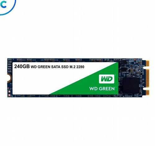 Накопитель SSD M.2 240GB WD Green WDS240G2G0B Б.У