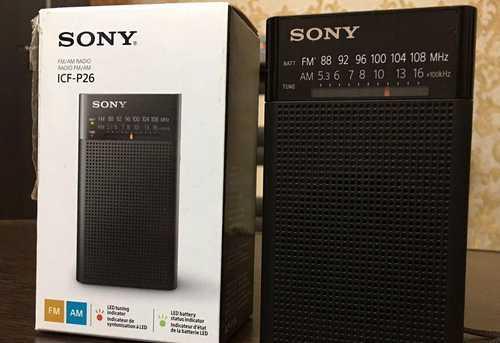 Радиоприемник Sony icf p-26