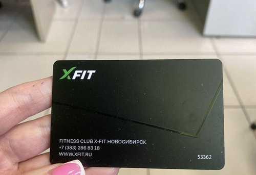 Абонемент в фитнес клуб xfit