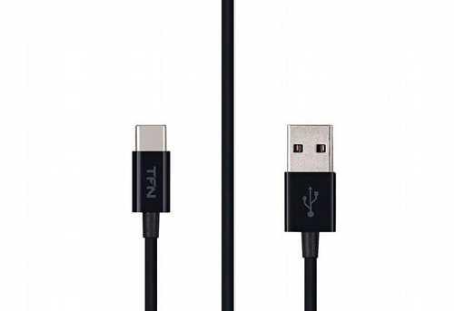 Дата-кабель TFN USB - Type-C, мягкая TPE оплетка