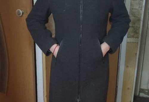 Пальто женское длинное " avalon" с капюшоном