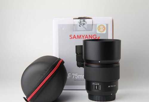 Samyang AF 75mm f/1.8 Fujifilm X