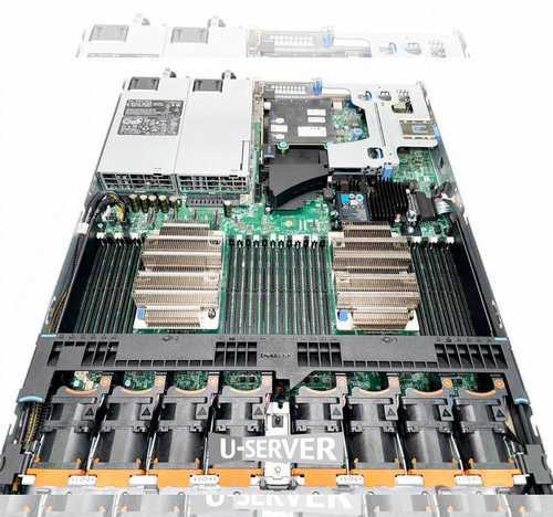 Сервер Dell R640 10*2.5 2*6148 64GB H730pm 2*750W EMC PowerEdge R640 1U Б/У