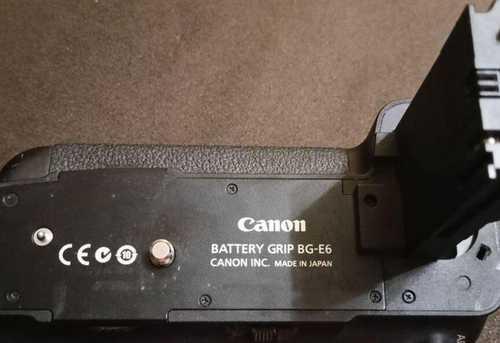 Батарейный блок Canon BG-E6