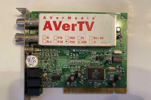 TV тюнер AverMedia 302aaacs PDK/SD pci-e