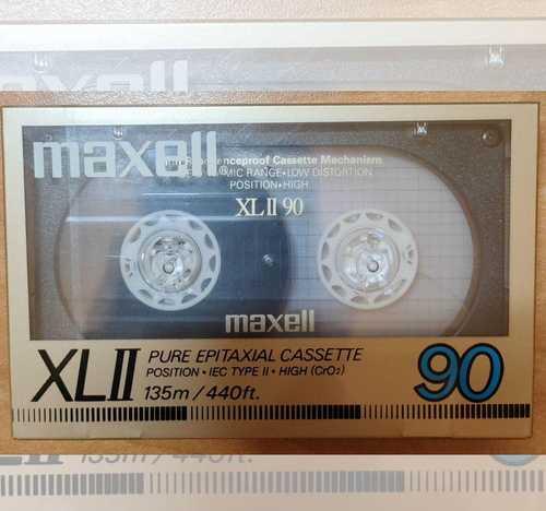 Аудиокассета Maxell xlii 90