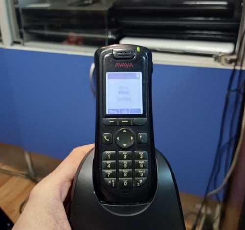 Телефон avaya 3720 с док станцией и бп