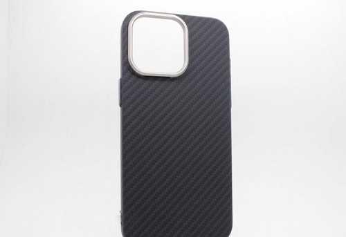 Чехол на iPhone 15 Pro Max Carbon/MagSafe