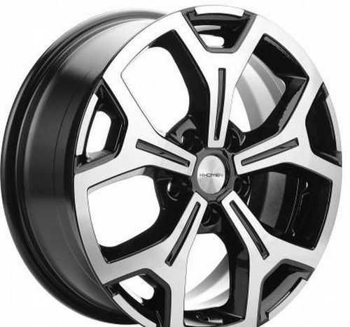 Khomen Wheels KHW1710 (Chery tiggo 7pro) 6,5 \R17 5x108 ET33.0 D60.1 Gray Литые