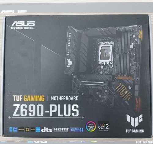 Материнская плата asus TUF gaming Z690-plus DDR5