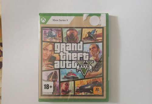 Gta 5 Xbox series X диск