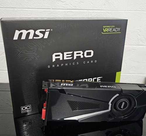 Видеокарта MSI GeForce GTX 1070 aero OC 8GB