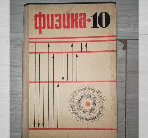 Физика 10 класс. Мякишев, Буховцев. 1975 г