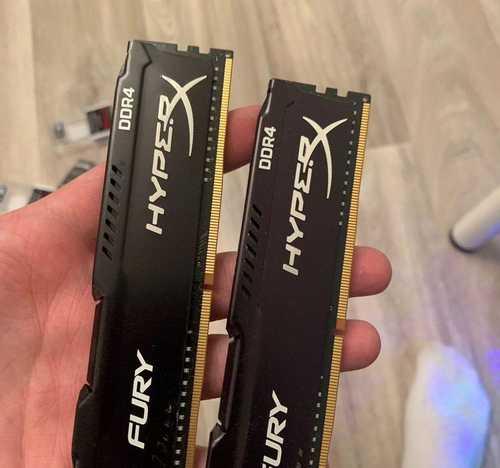 Kingston HyperX Fury 2x4gb 2666mhz