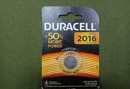 Батарейка Duracell DL/CR2016 3V/B