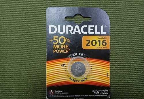 Батарейка Duracell DL/CR2016 3V/B