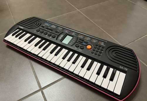 Синтезатор Casio SA-78
