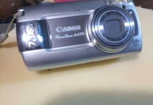 Фотоаппарат canon A470