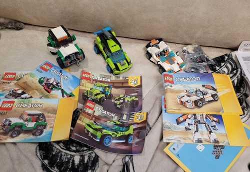 Lego creator 31034, 31074, 31037