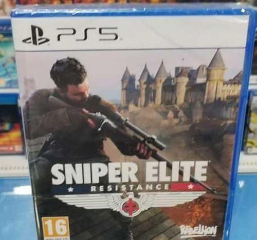 Sniper Elite Resistance PS5 новый диск