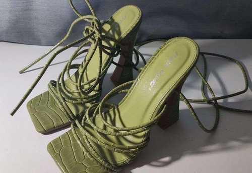 Туфли зеленые 36 ASOS