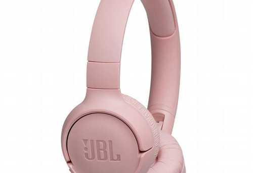 Наушники с микрофоном JBL Tune 500 розовые, mini j