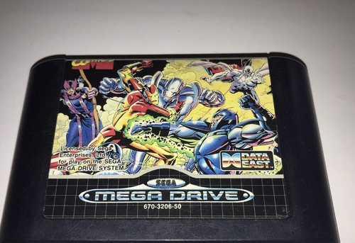 Sega mega drive Captain America and the Avengers